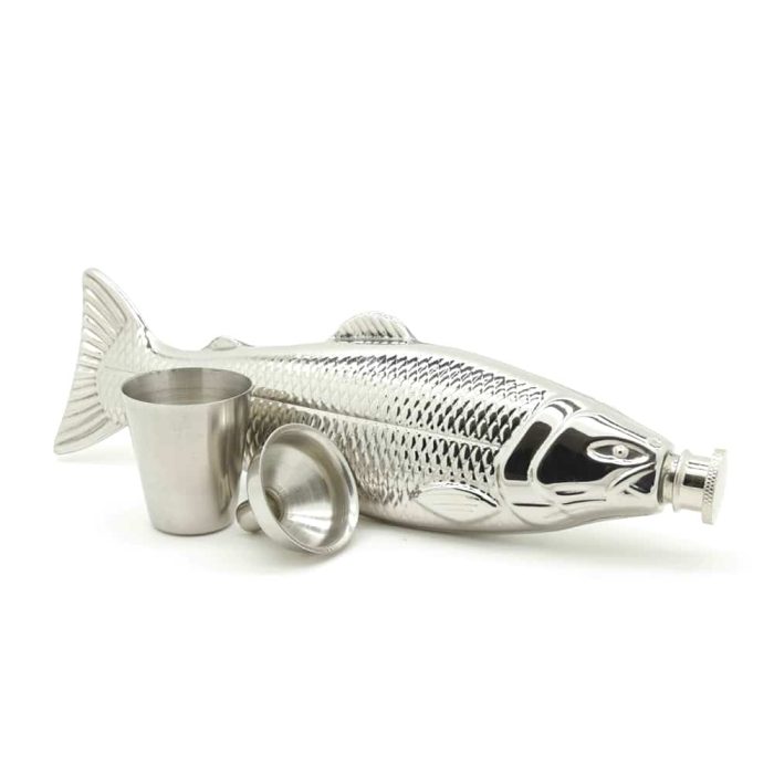 Fish 4oz Hip Flask - Secret Hip Flask
